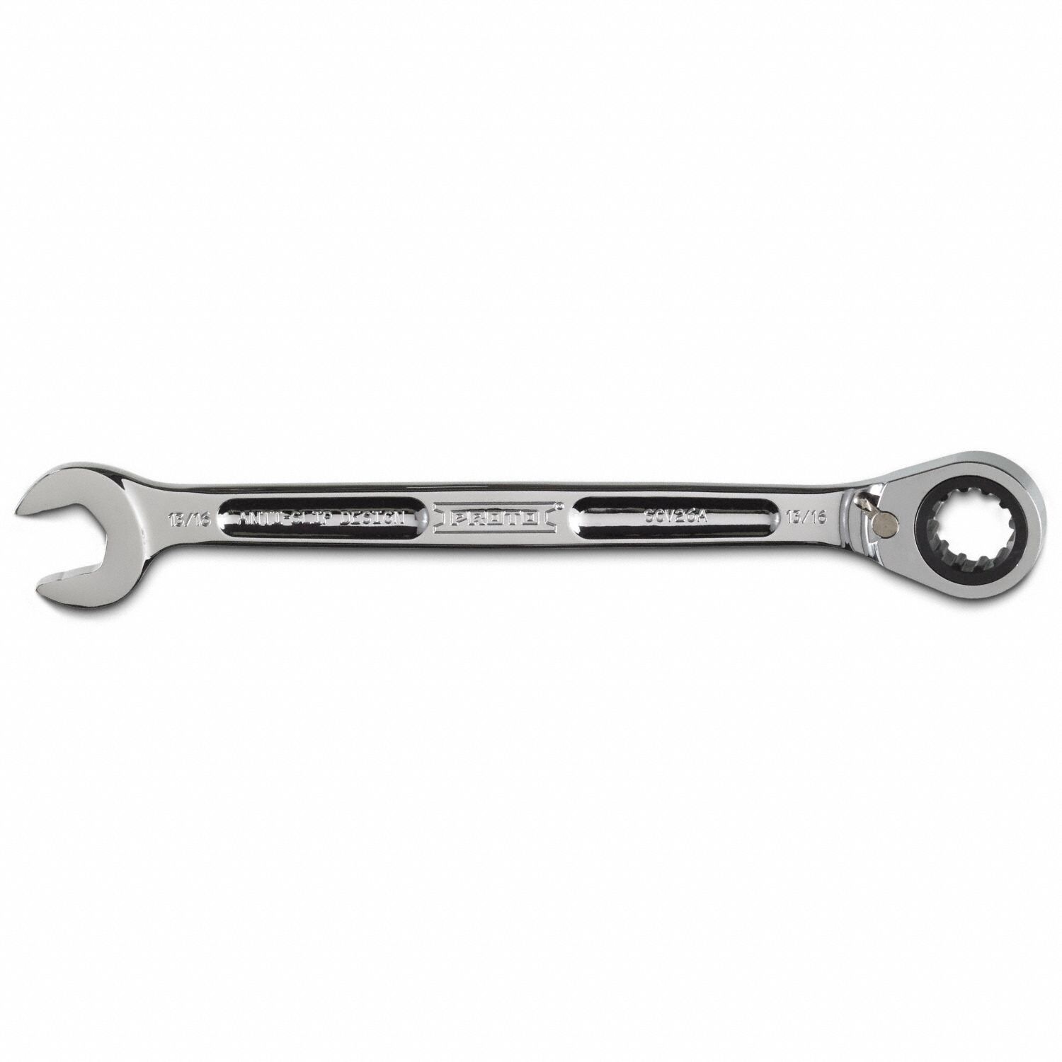 PROTO, Alloy Steel, Full Polish Chrome, Combination Wrenches - 61UL87 ...