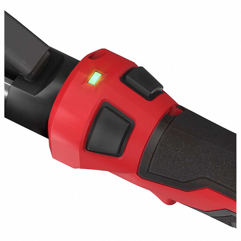 MILWAUKEE Cordless Crimping Tool Kit: 6 ton Max. Crimping Force, W ...