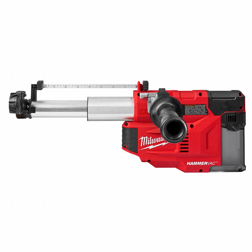 MILWAUKEE On-Tool Dust Extractor: On-Tool, Self-Contained, Universal ...