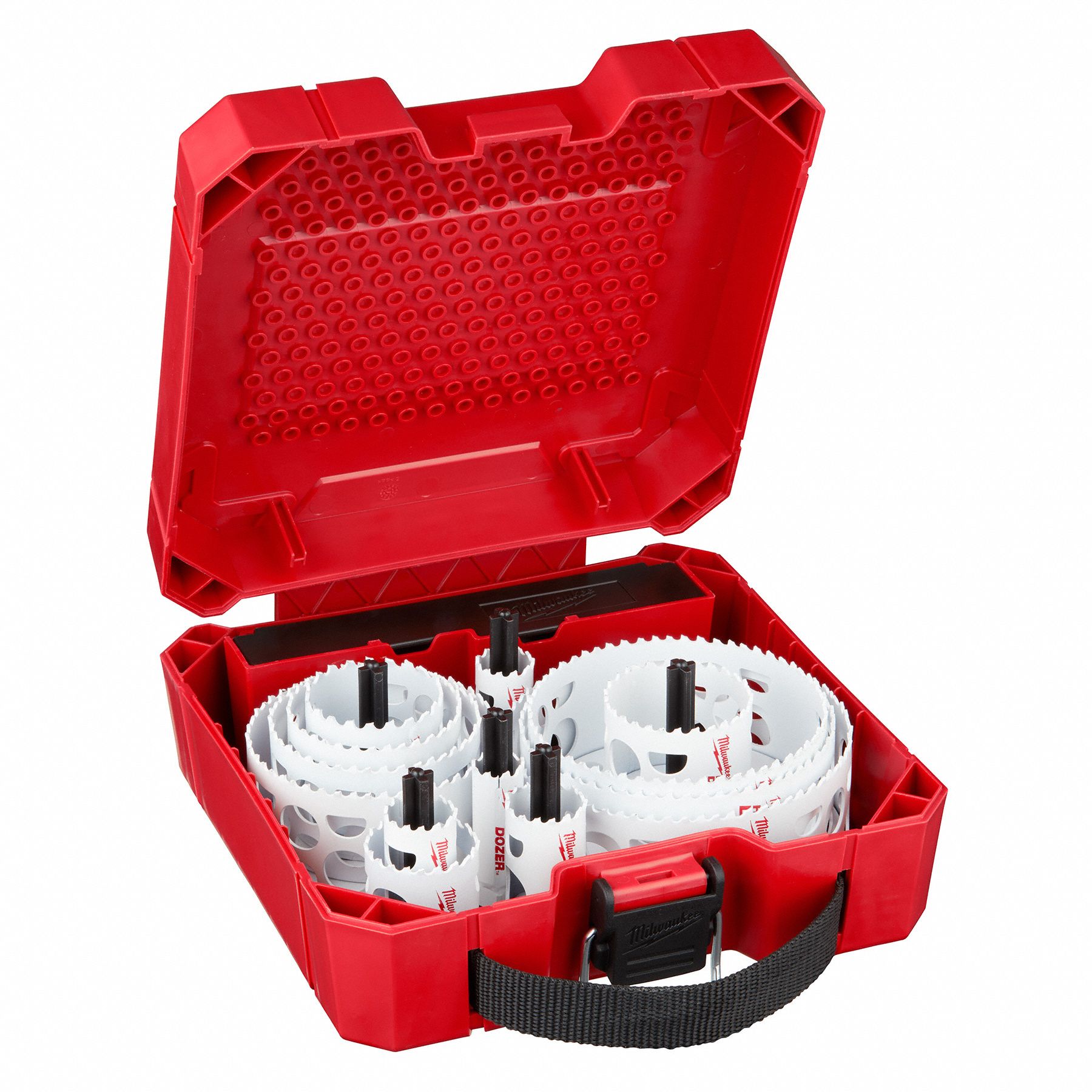 MILWAUKEE 21 Pieces 3 4 In To 5 In Saw Size Range Hole Saw Kit