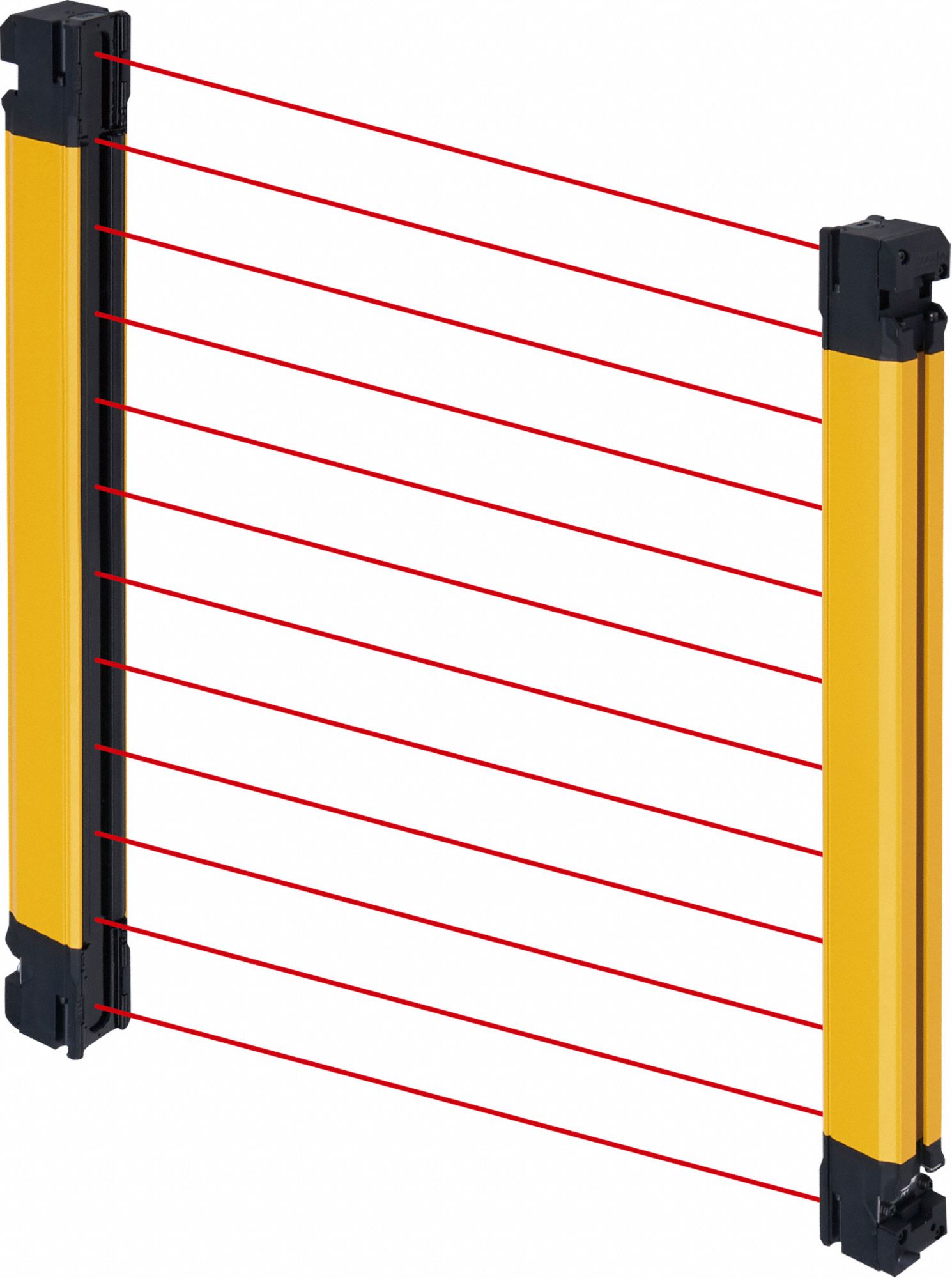 OMRON, 24V DC, 124 Beams, Light Curtain - 61UX59|F3SG-4SRA0440-25-F ...