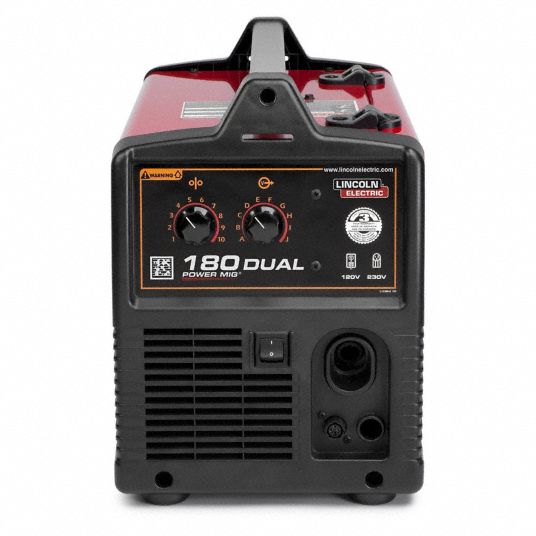 LINCOLN ELECTRIC Power MIG 180 Dual MIG Flux Cored Pack MIG Welder 61UX86 K3018 2 Grainger