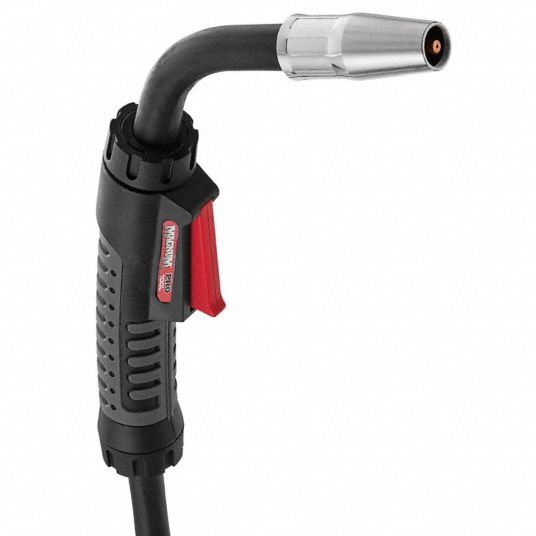 LINCOLN ELECTRIC MIG Gun: Magnum Pro 100L, 100 A, 0.045 in, 10 ft, 8 ...