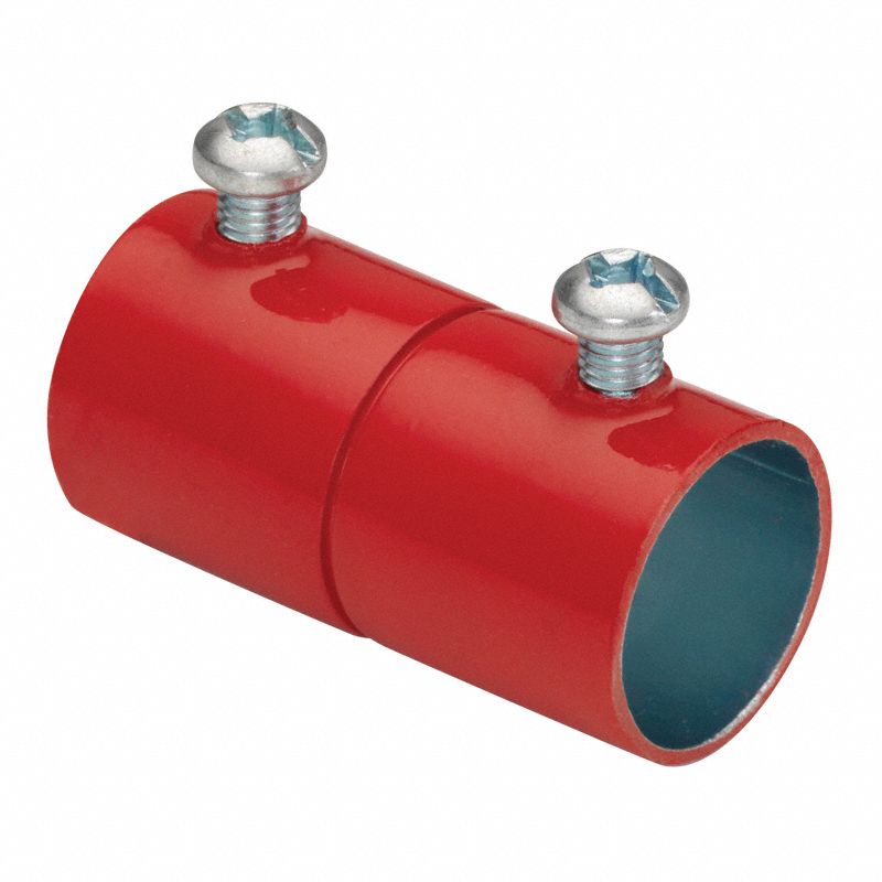 Steel, 1 in Trade Size, Set Screw Coupling - 61VC92|242-SR - Grainger