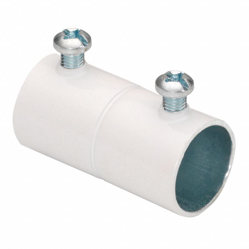 Steel, 1 1/2 in Trade Size, Set Screw Coupling - 61VD05|244-SW - Grainger