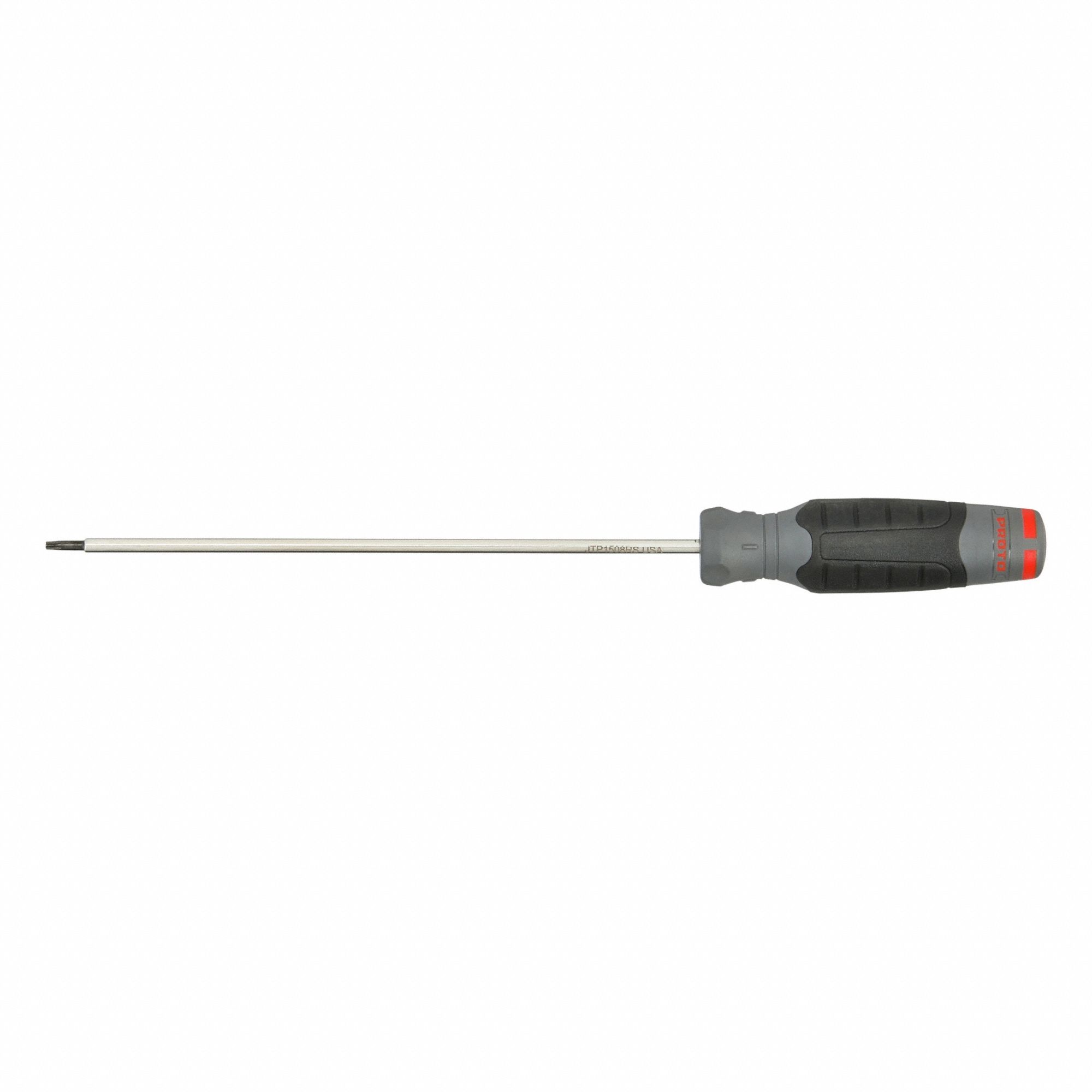 PROTO, TP15 Tip Size, 8 in Shank Lg, Screwdriver - 61XL22|JTP1508RS ...