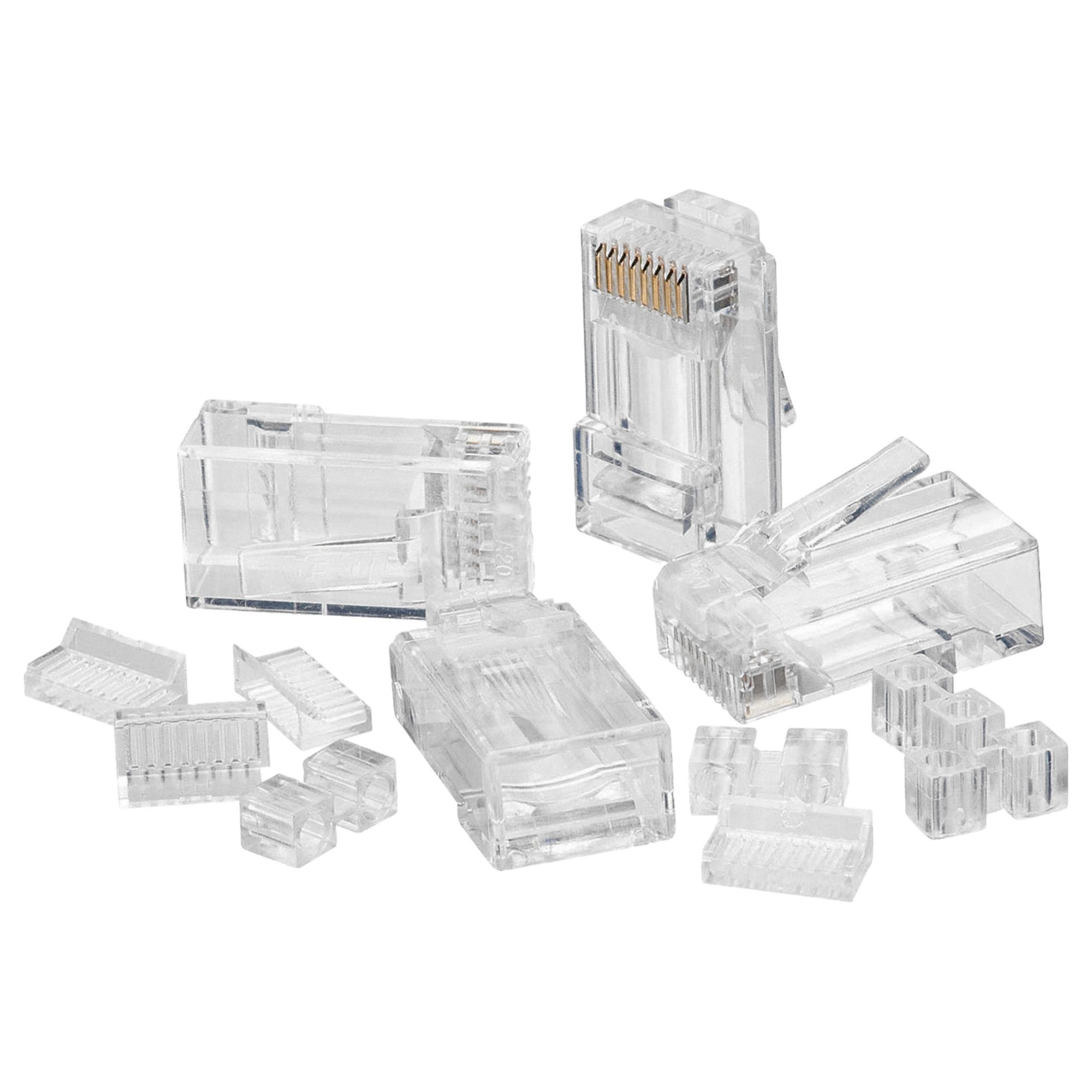 IDEAL, Modular Plug RJ45, Stranded, Connector - 61ZJ77|85-366 - Grainger