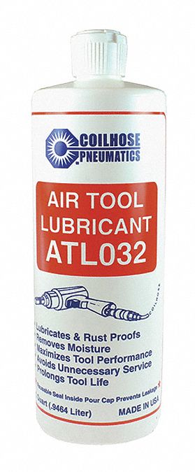 Air Tool Lubricant,32 oz., Fits Air Tools and Accessories, Air Tool ...