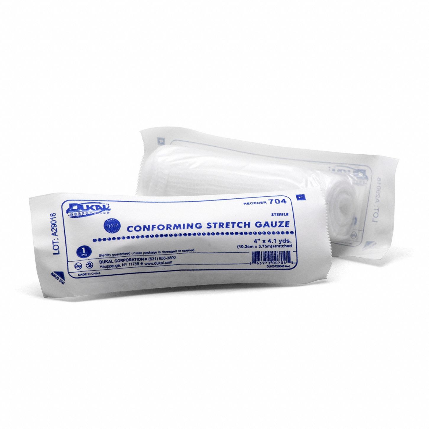 4 1/8 yd Dressing Lg, 4 in Dressing Wd, Sterile Gauze - 3JMD4|62201 ...