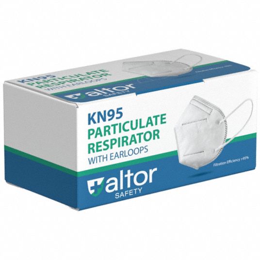 Level 1, Flat-Fold, Adult Respirator - 801NG6|62280 - Grainger