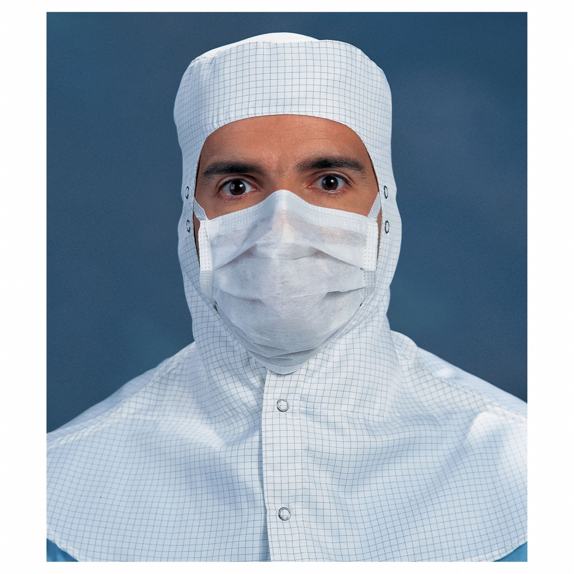 Dual, Non-Adj, Metal Nose Clip, Sterile Face Masks - 802FR3|62467 ...