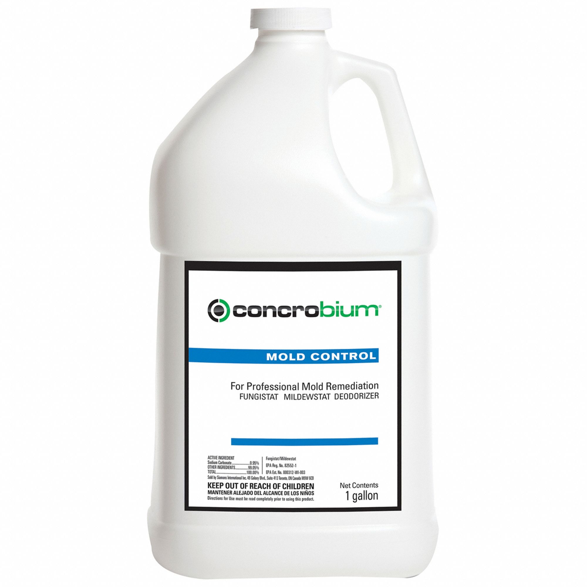 CONCROBIUM, Jug, 128 oz Container Size, Mold Control - 800X75|625001 ...