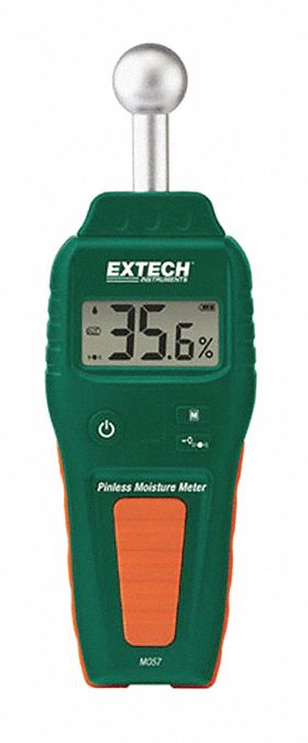 EXTECH, Digital, LCD, Pinless Moisture Meter for Tile - 627L52|MO57 ...
