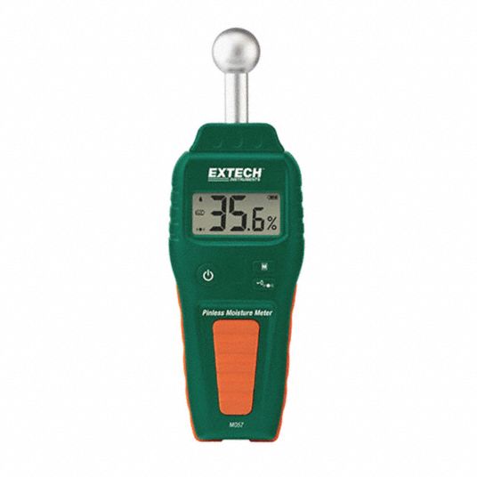 EXTECH, Digital, LCD, Pinless Moisture Meter for Tile - 627L52|MO57 ...