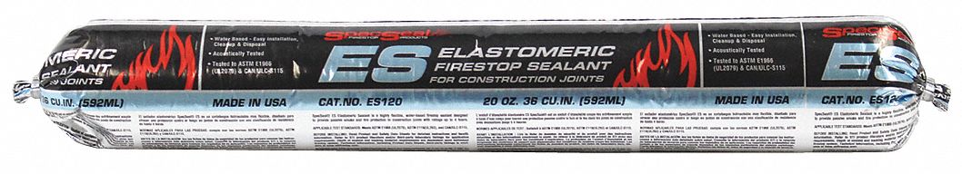 Elastomeric Firestop Sealant - Lt Blue - Grainger