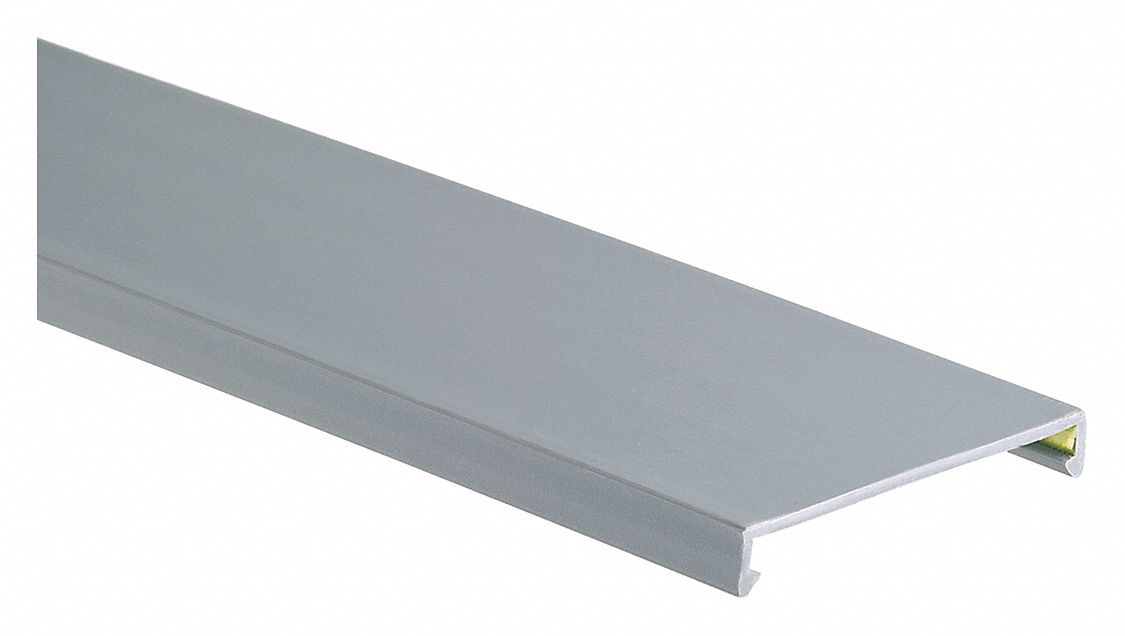 PVC, 72 in Lg, Wiring Duct Cover - 62NH79|C1LG6 - Grainger