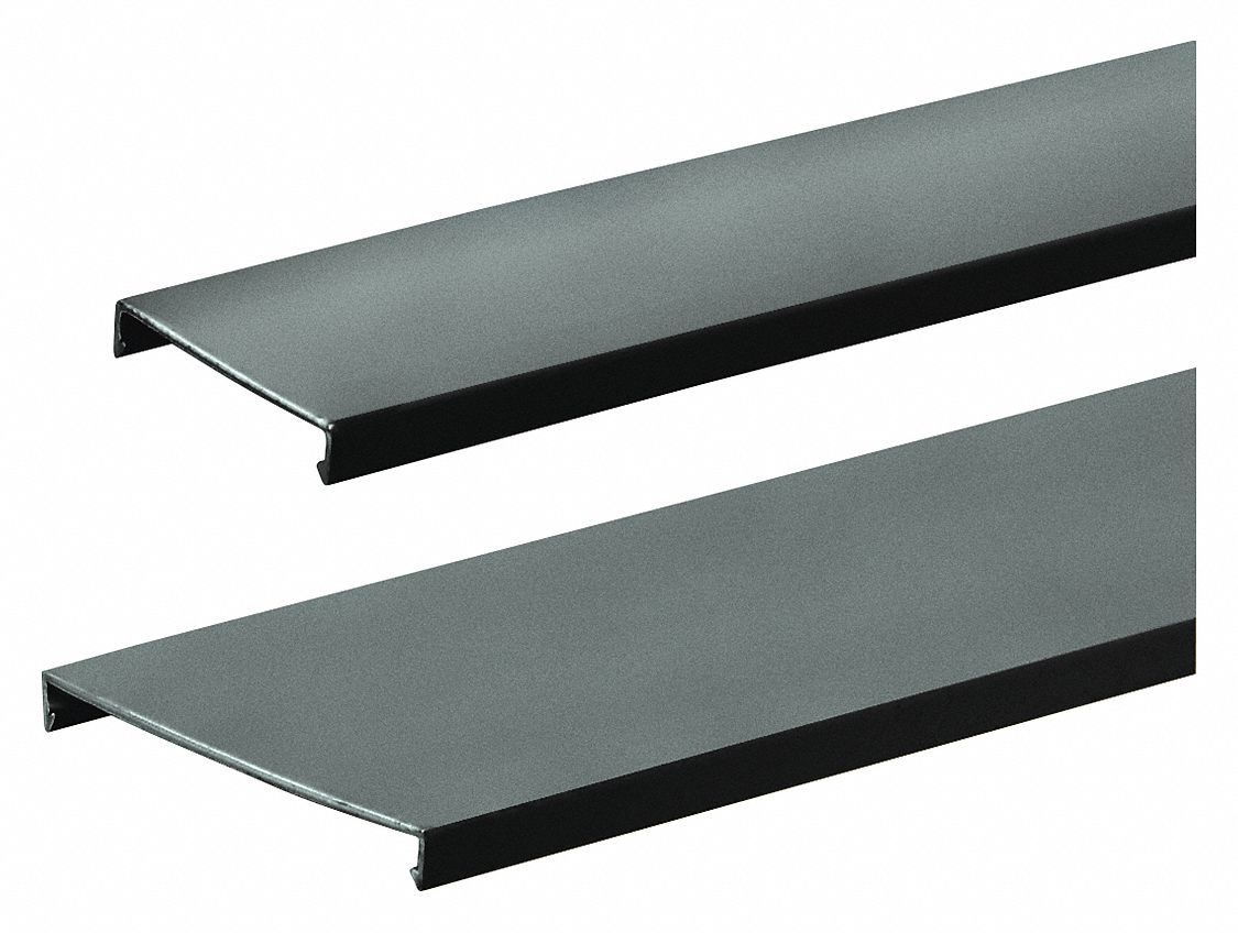 Duct Cover,4" Wx,PK6,Pvc,Bl - 376X82|C4BL6 - Grainger