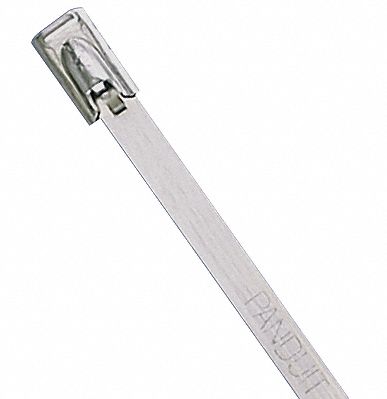 PANDUIT, Stainless Steel Cable Tie,10.2"L,PK100 - 62PD37|MLT2.7S-CP316 ...