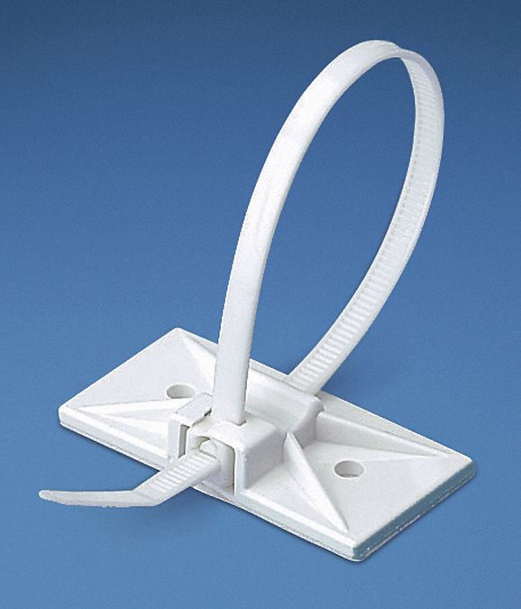 PANDUIT, Cable Tie Mount,Adhesive Backed,PK100 - 62PX12|SMS-A-C - Grainger