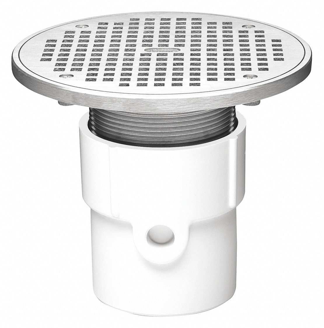 OATEY, Adj PVC Drain 3" or 4",5"Nickel Str - 62RE45|72317 - Grainger