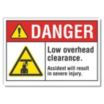 Overhead Hazard Signs - Grainger Industrial Supply