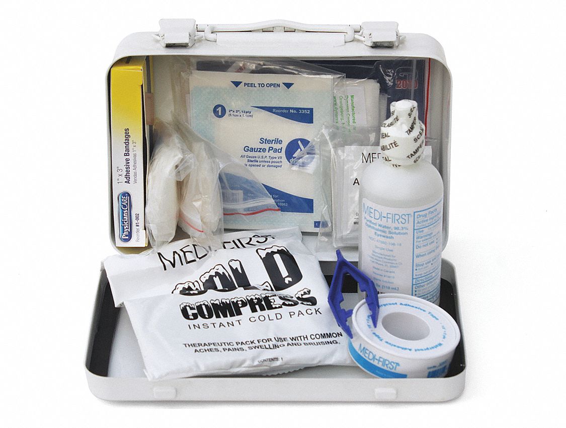 MEDI-FIRST, Small Metal Vehicle Kit,Great for A Car - 62UM48|821M1 ...