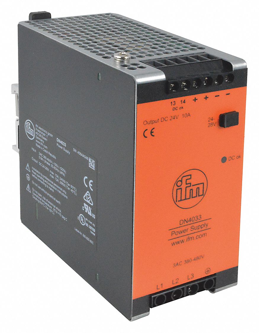 IFM, DN4033, DC Power Supply - 62UM93|DN4033 - Grainger