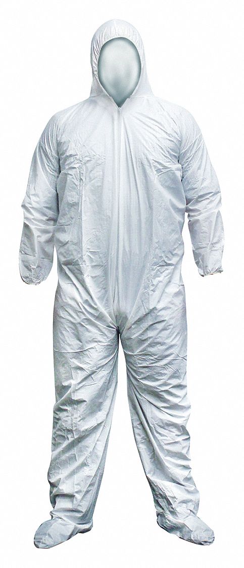 HIGH-FIVE Overol con Capucha y Cubrebotas Integrado Polipropileno ...