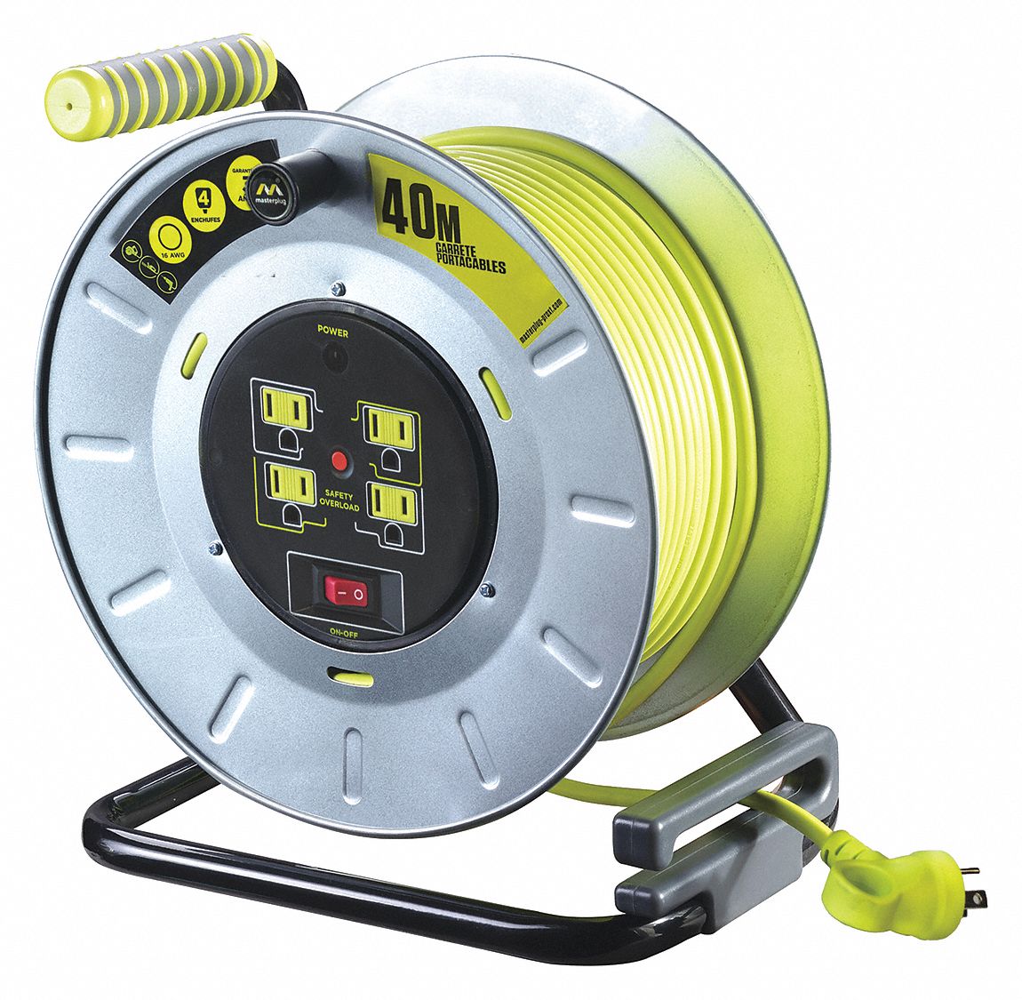 Carretes para Extensiones de Cable | Grainger México