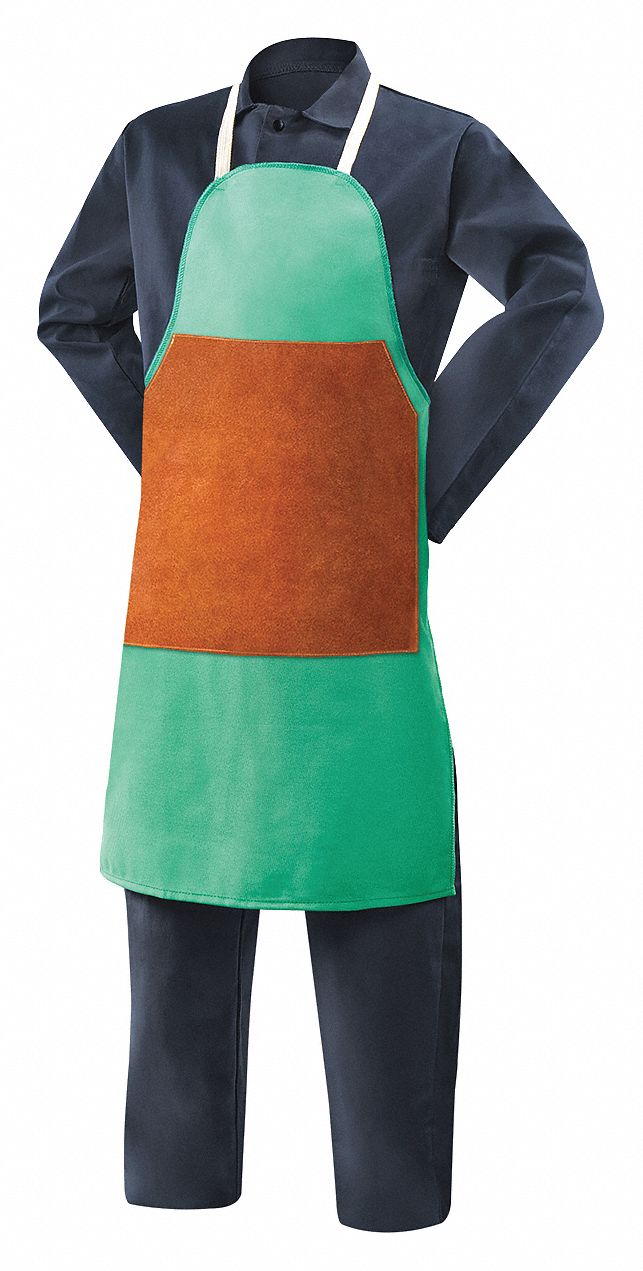 STEINER, Bib Apron, 36 in Lg, Welding Apron - 62XU44|10338 - Grainger