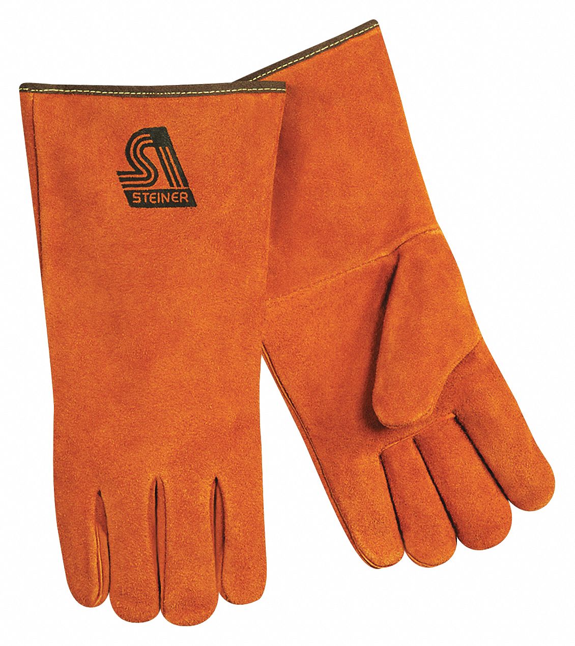 1, PR, Cowhide,Stick Welding Gloves,L,PR1 - 62XU50|2119C-L - Grainger