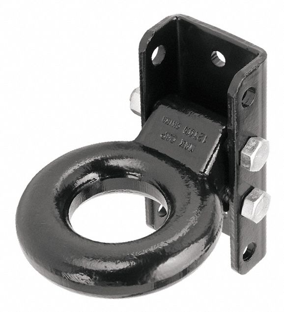 REESE Adjustable Lunette Ring: 24,000 lb Gross Towing Wt Capacity, 4 3/ ...