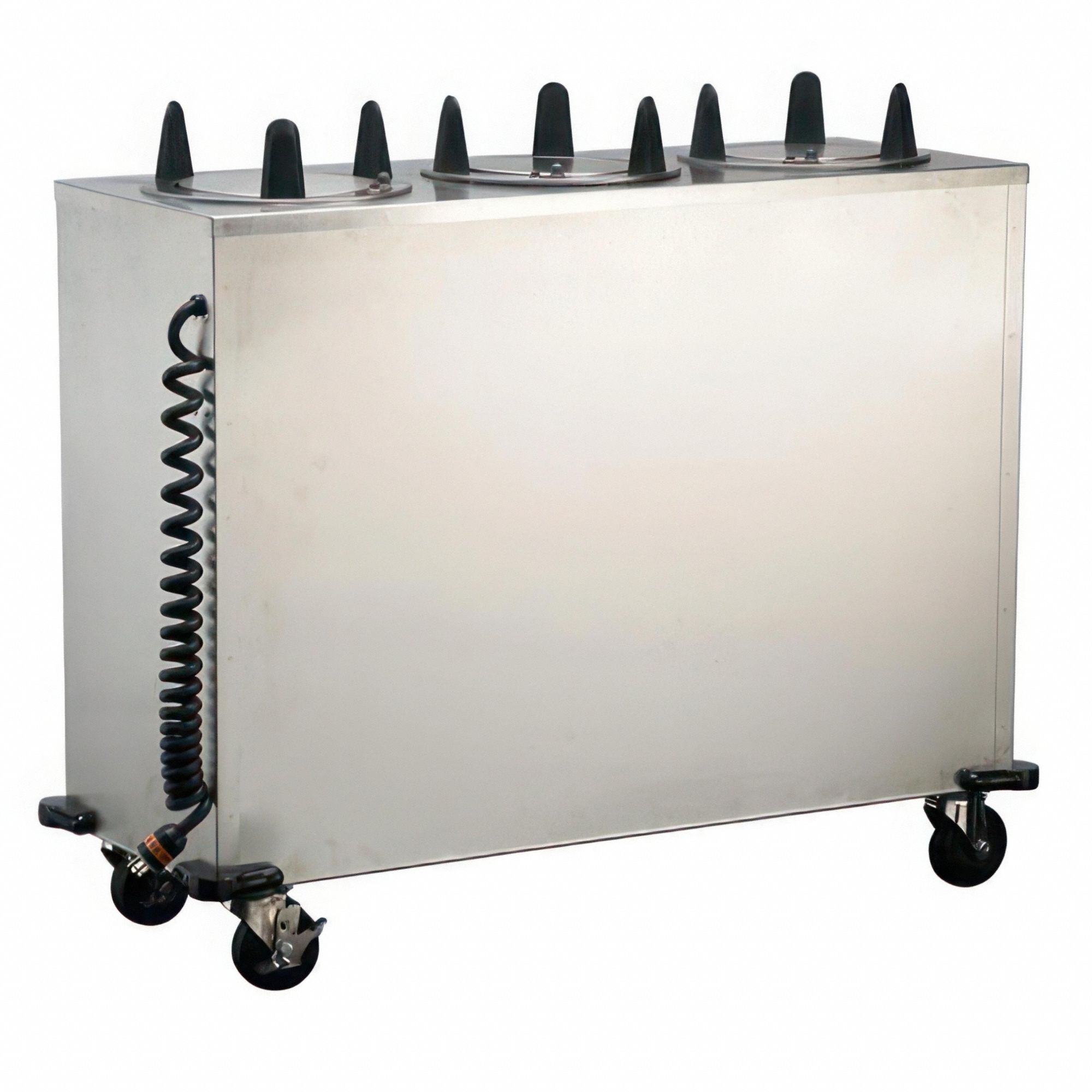 LAKESIDE, Heated, 9 1/8 in Plate Size, Plate Dispenser Cart - 2NKC8 ...