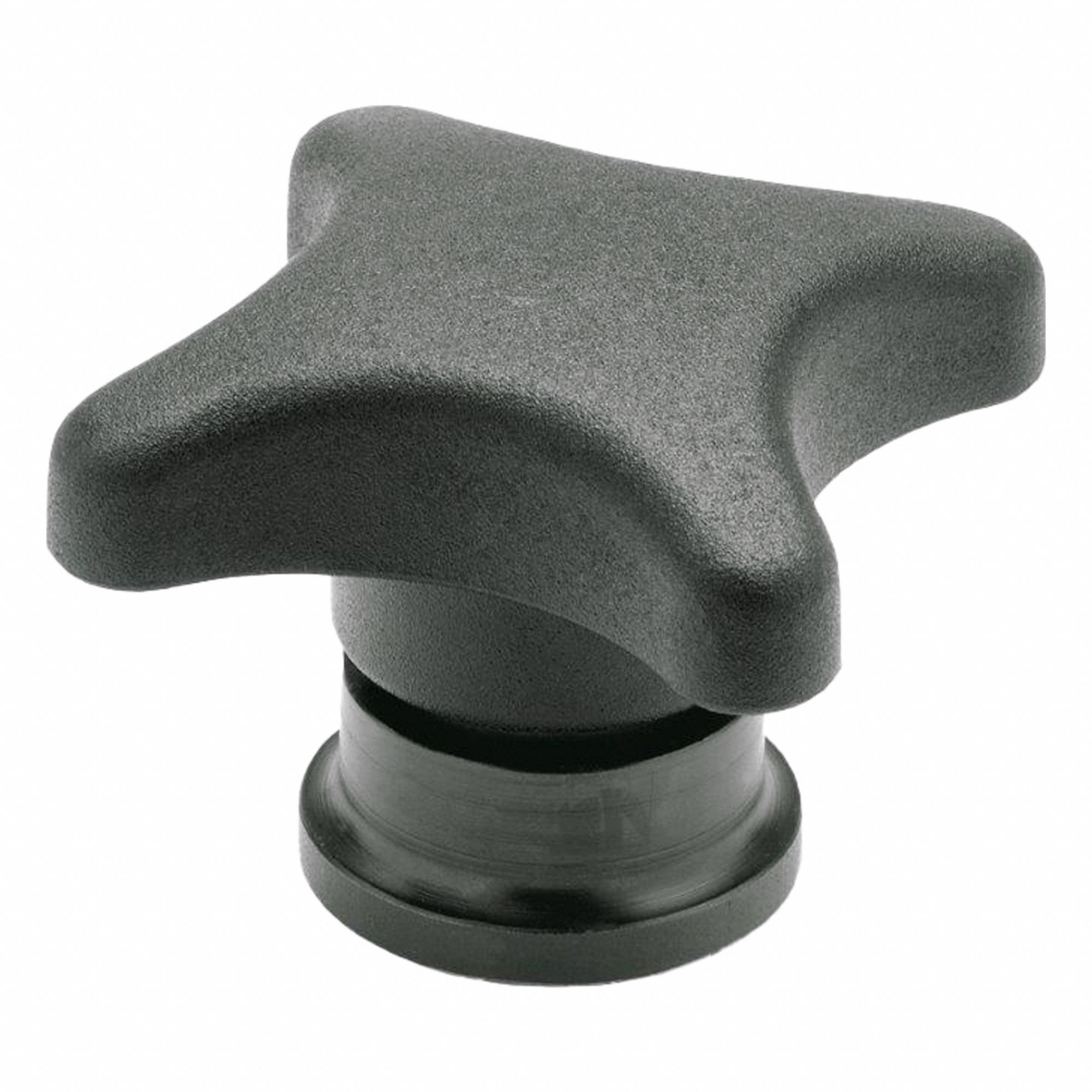 JW WINCO, Plastic w/ Steel Thread, M12 Thread, Hand Knobs with ...