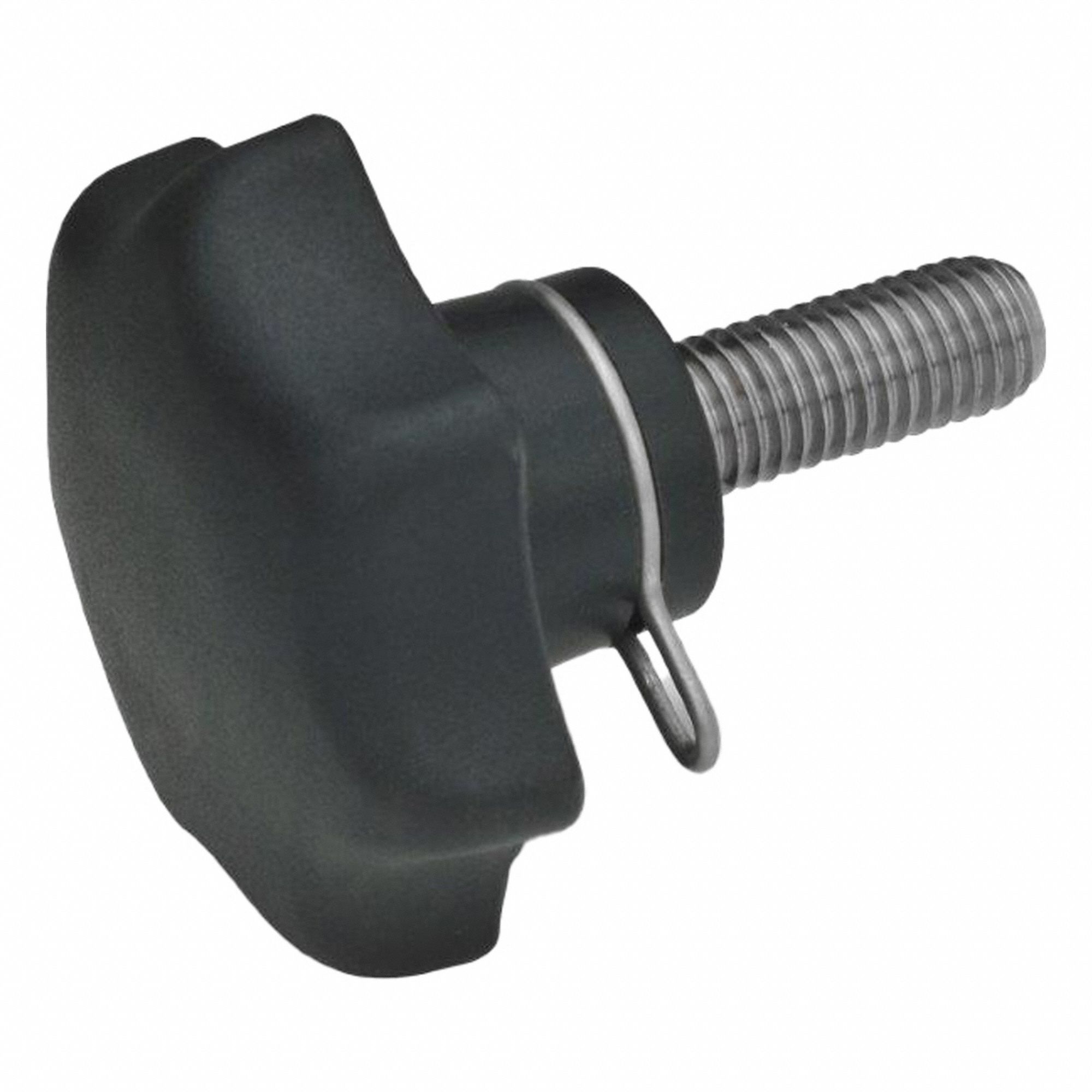 JW WINCO, 7 Point, Plastic w/ SS Thread, Hand Knobs with Loss ...