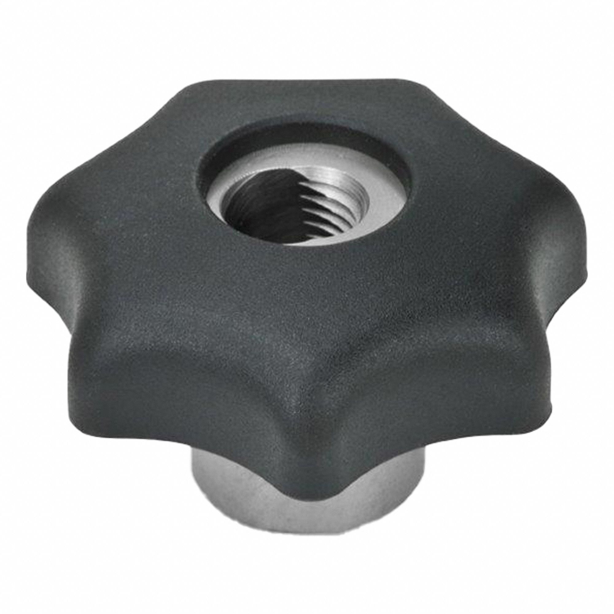 JW WINCO, 7 Point, Plastic w/ SS Thread, Quick Release Hand Knobs ...