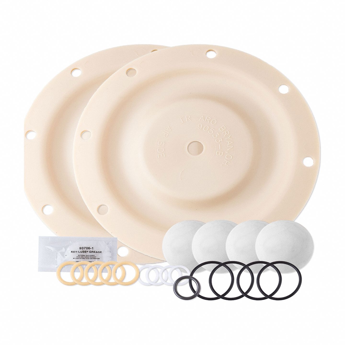 ARO, Fluid End Repair Kit, Air Operated Double Diaphragm Pump, Fluid ...