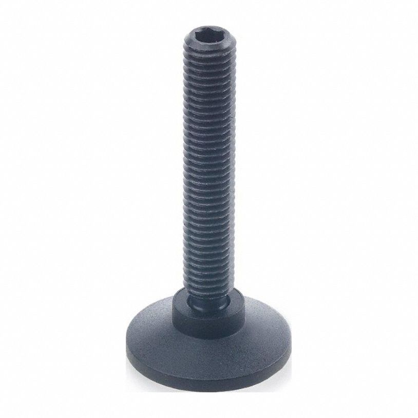 JW WINCO, Swiveling Stud, M10 Thread Size, Male-End Leveling Mount ...