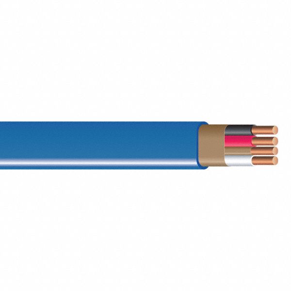 SOUTHWIRE, 14 AWG, 3 Conductors, Nonmetallic Sheathed Cable - 825XC8 ...