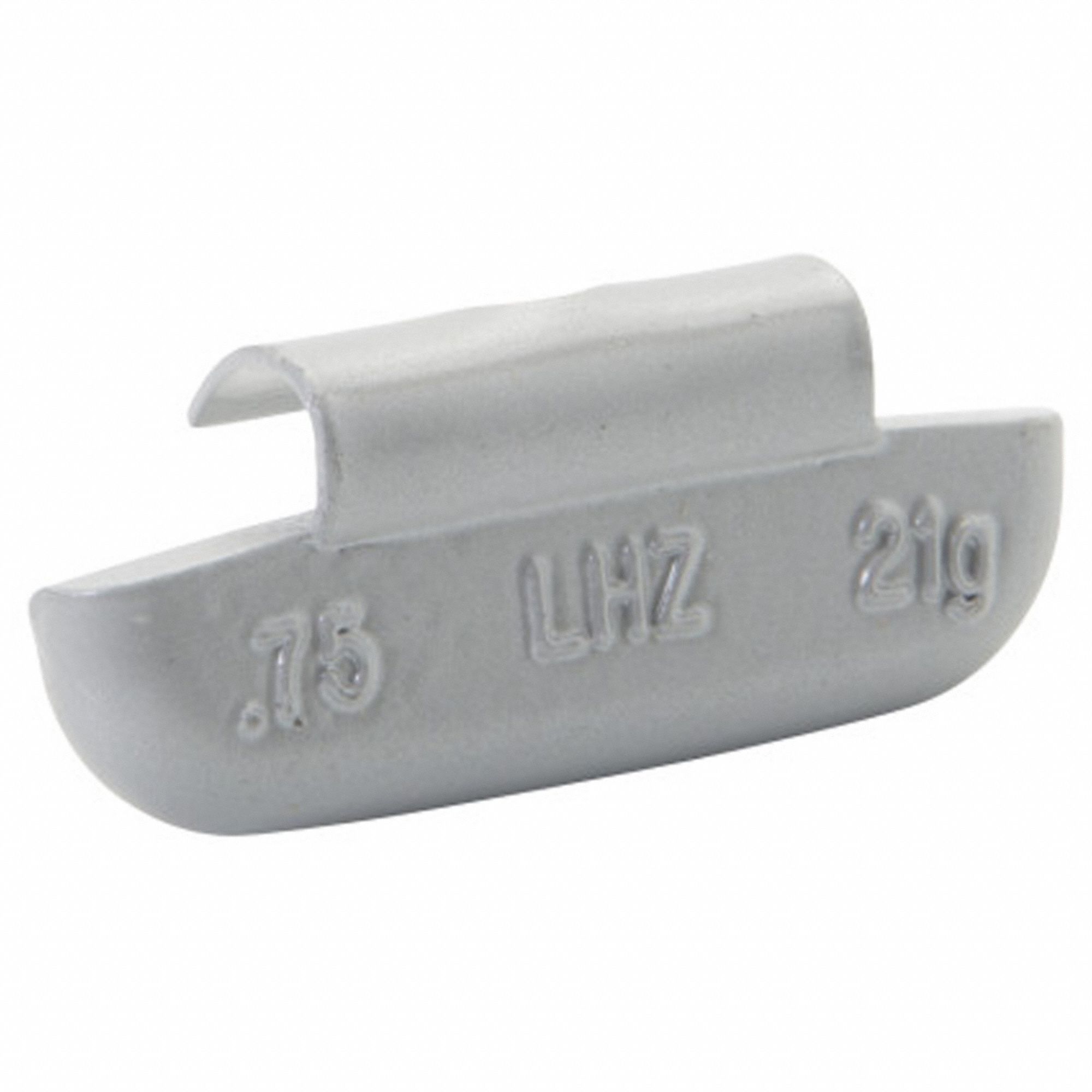 PLOMBCO, Coated Zinc Clip-On Wt,.75 oz.PK25, Coated Zinc Clip-On Weight ...