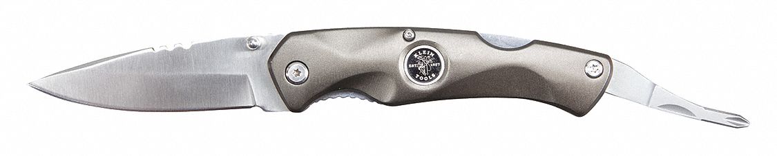 KLEIN TOOLS, Electrician Pocket Knife,#2 Phillips - 63LH74|44217 - Grainger