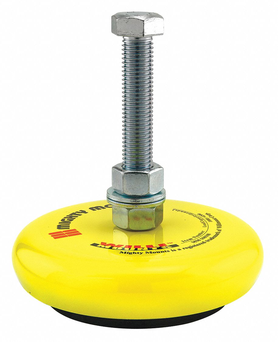 10 Series/15 Series, Rubber/Steel, Anti-Vibration Leveling Foot ...