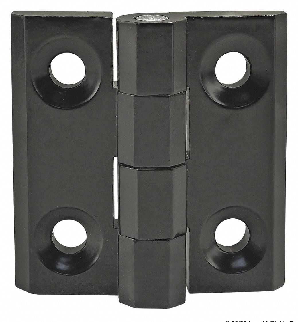 Economy Zinc Hinge,4 Hole 10 / 25 Series - Grainger
