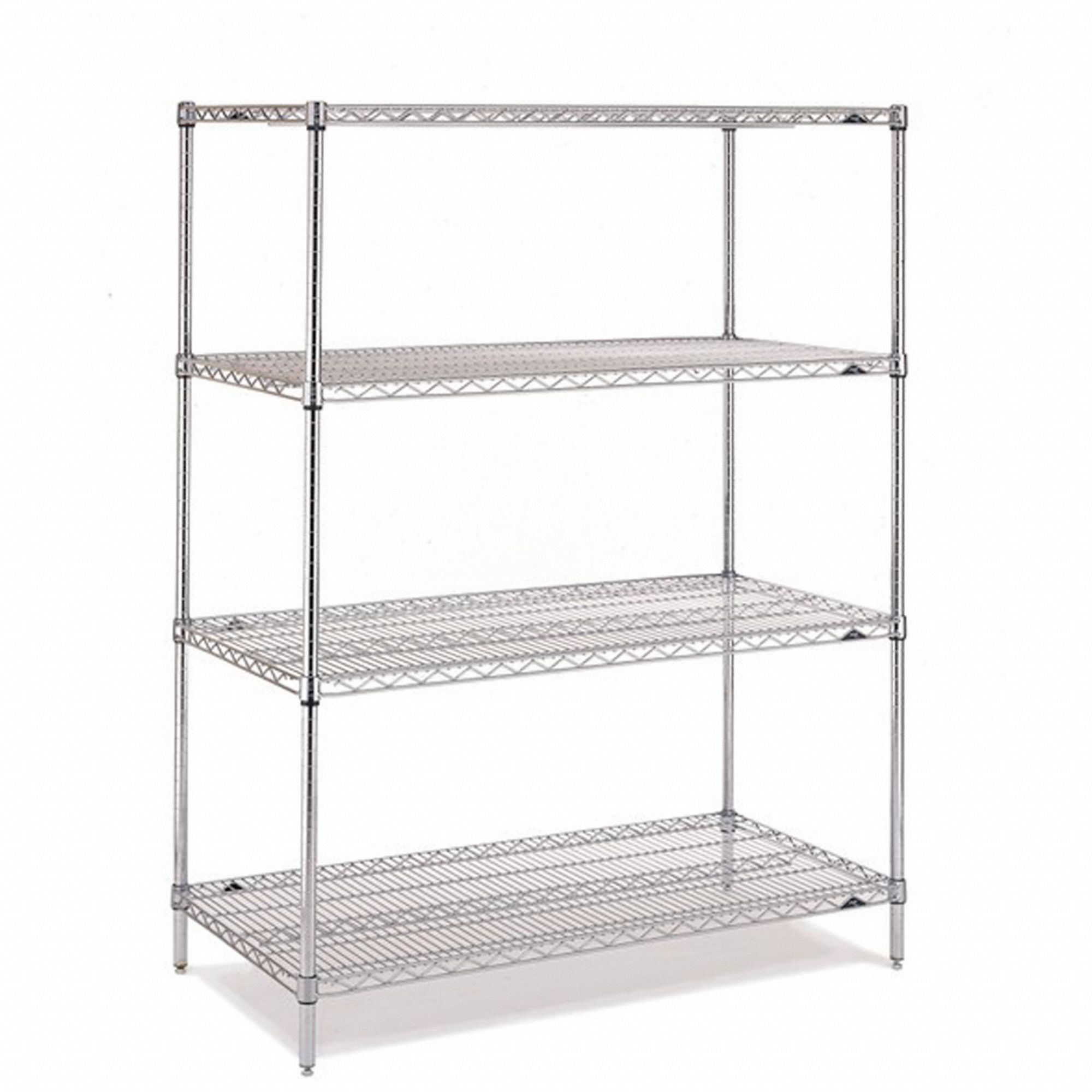 METRO, Starter, 36 in x 18 in, Wire Shelving Unit - 45RK97|63P-4,1836NC ...