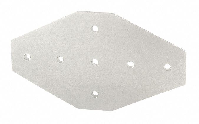 Cross Flat Plate, 225 mm x 6 mm x 135 mm, Cross Joining Plate - 63PZ95 ...