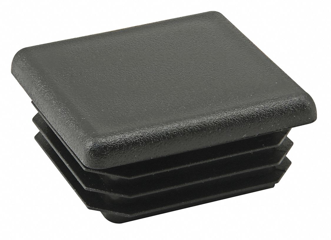 Square 1.5" Tube End Cap Plain - Grainger
