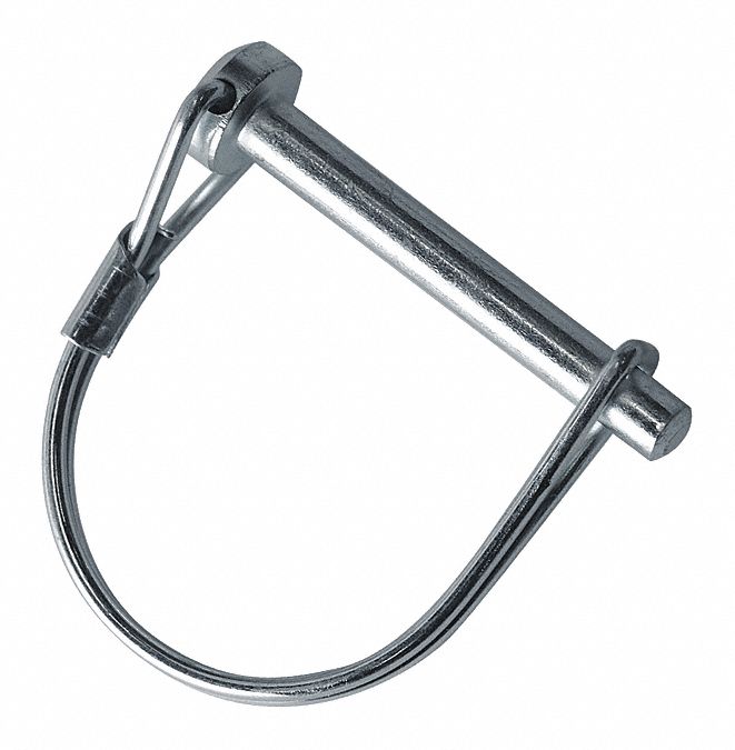 Inch, 2 1/2 in Shank Lg, Snap Pin,2 1/2 in L,0.311 in dia,Steel ...