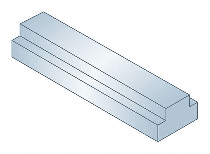 Step,Key Stock,1/2"x5/8"x1ft,Type2 ZcOv - Grainger