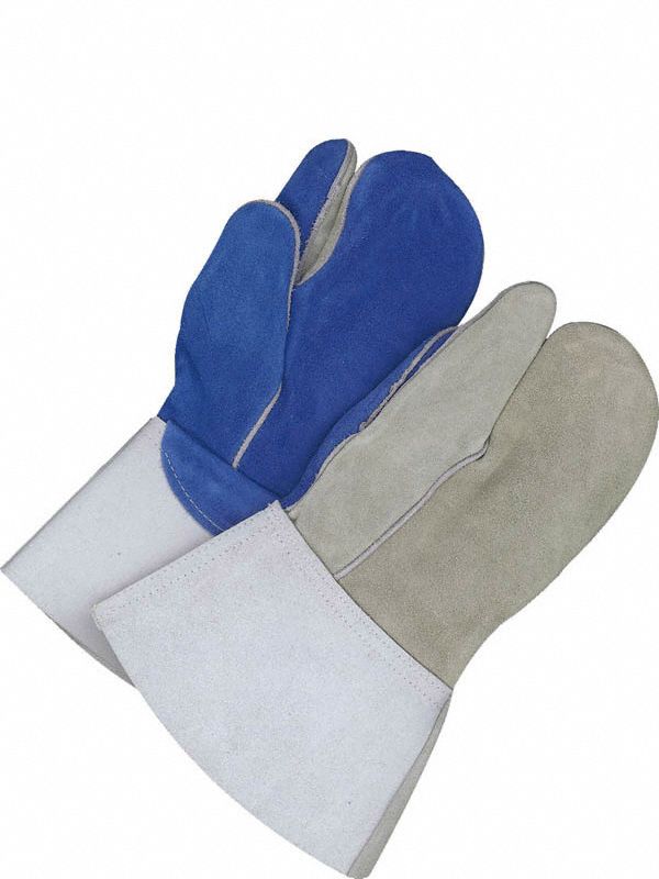 BDG 64-9-666B-1-7 Welding Mitts,Gray Cowhide,OS,PR 823FA7 | eBay