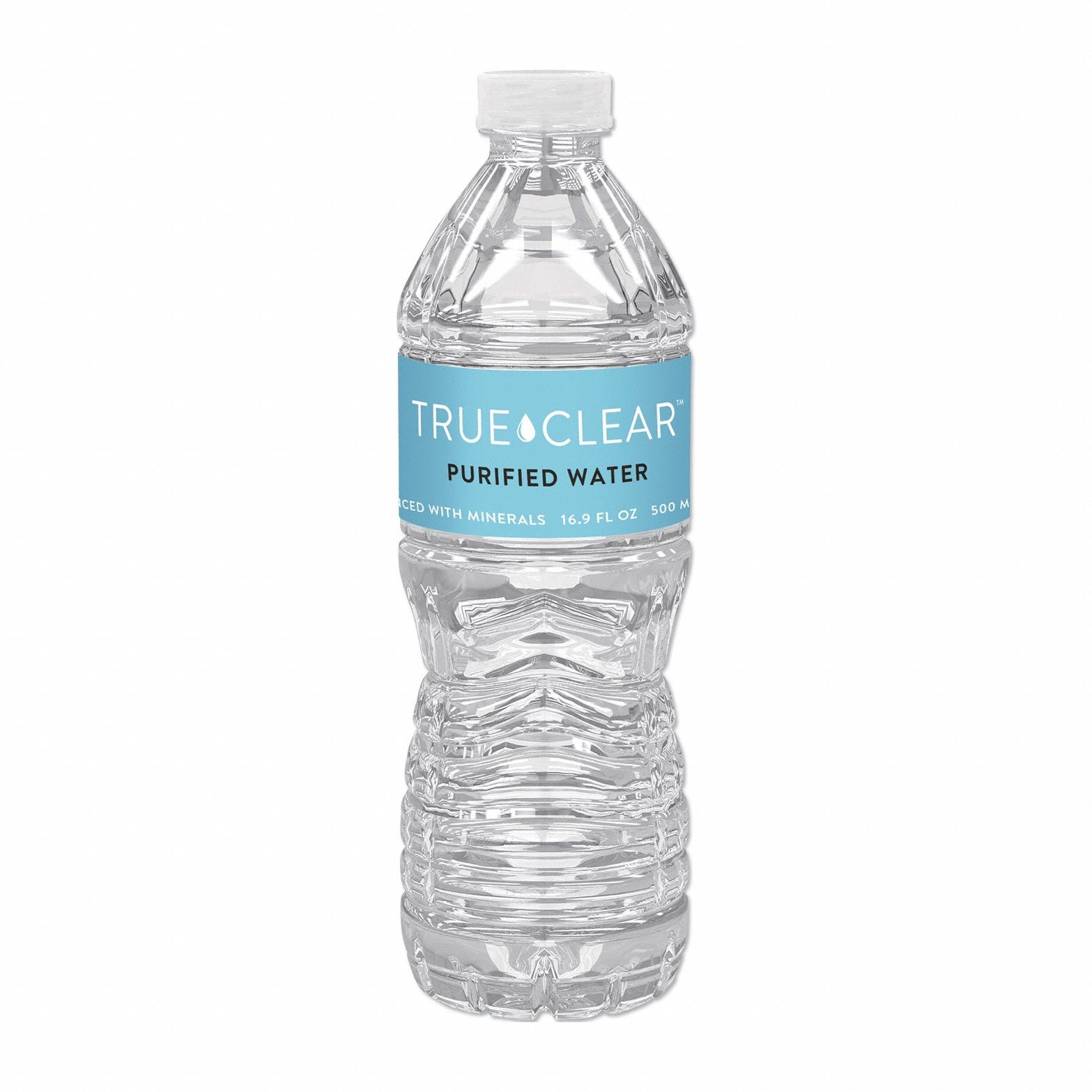 Purified Bottled Water, 16.9 oz, PK24 - Grainger